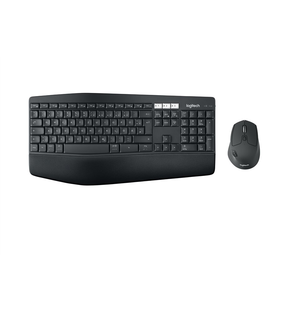 Teclado y Mouse Inalámbrico Logitech Mk850 Qwerty Negro